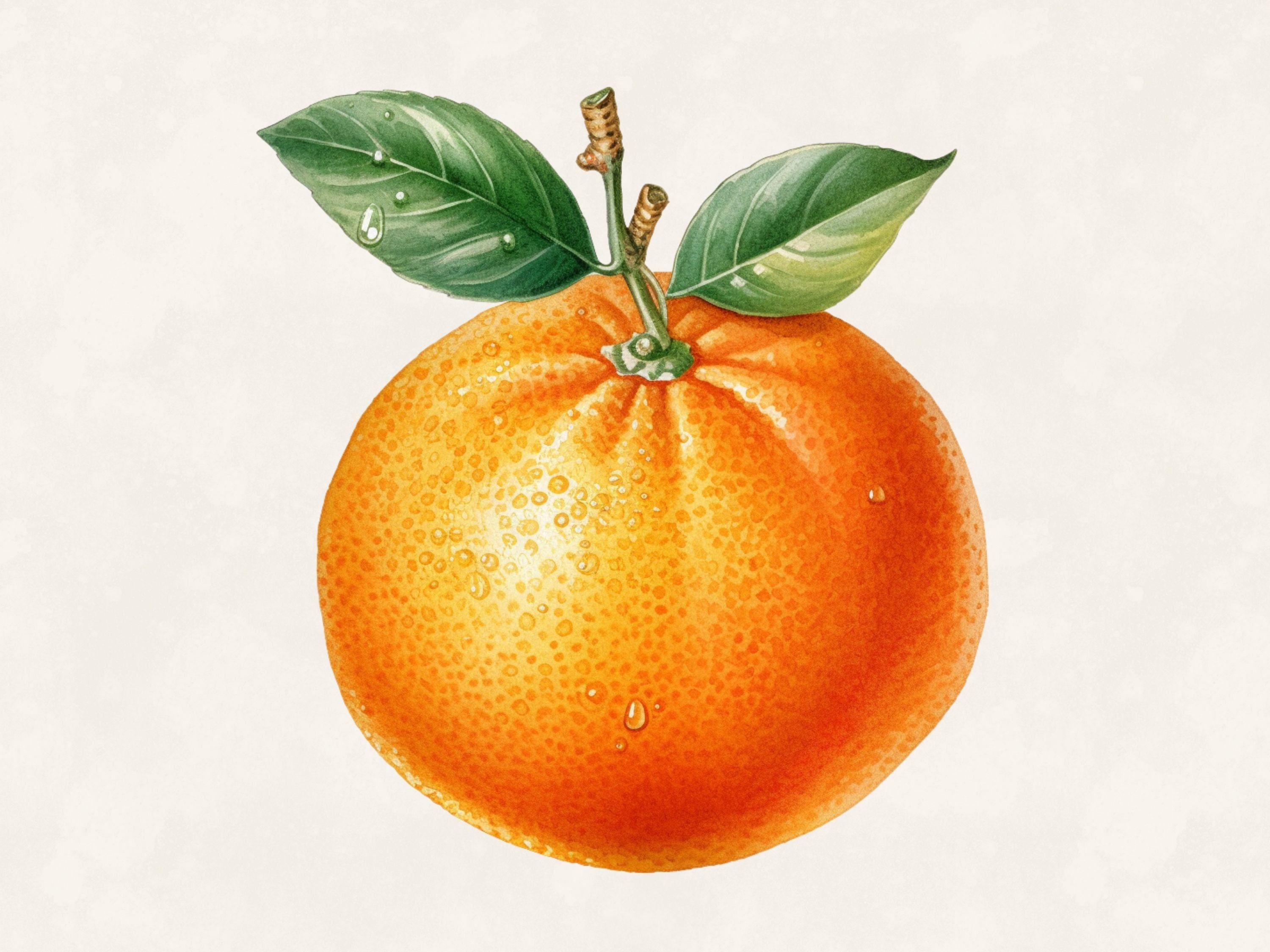 Orange Clipart Bundle Commercial Use Watercolor Oranges - Etsy