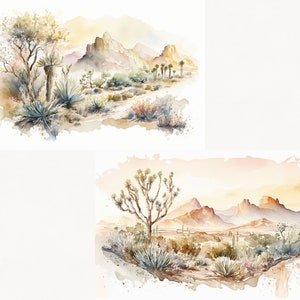 8 Arizona Desert Clipart Bundle Commercial Use Allowed Digital Design ...