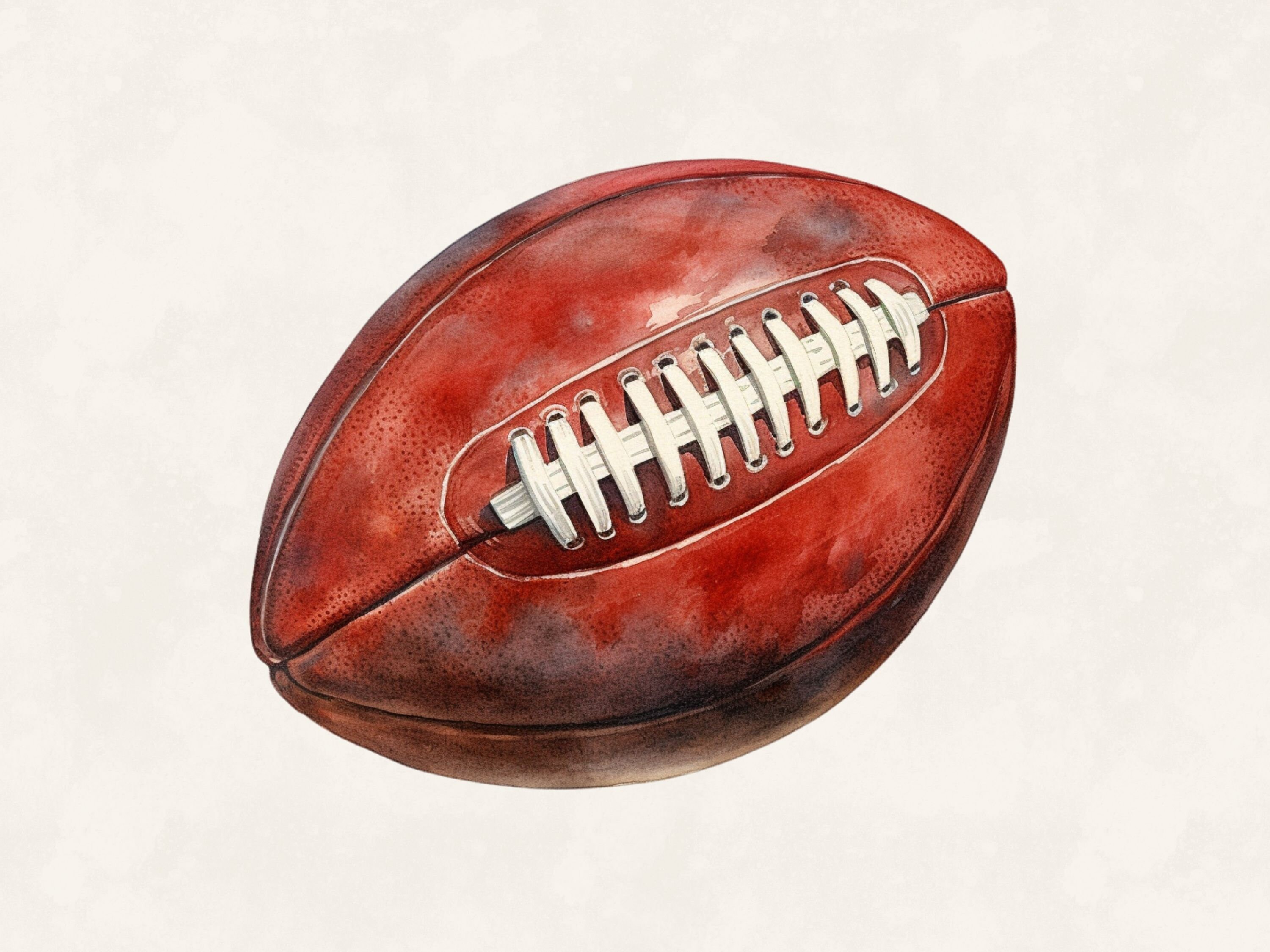 American Football Clipart Bundle Commercial Use Watercolor - Etsy