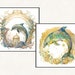 Magic Dolphin Clipart, Commercial Use, Watercolor Enchanted Dolphin ...