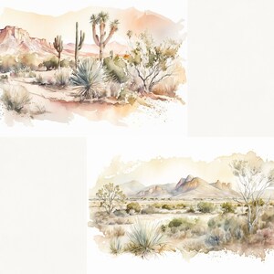8 Arizona Desert Clipart Bundle Commercial Use Allowed Digital Design ...