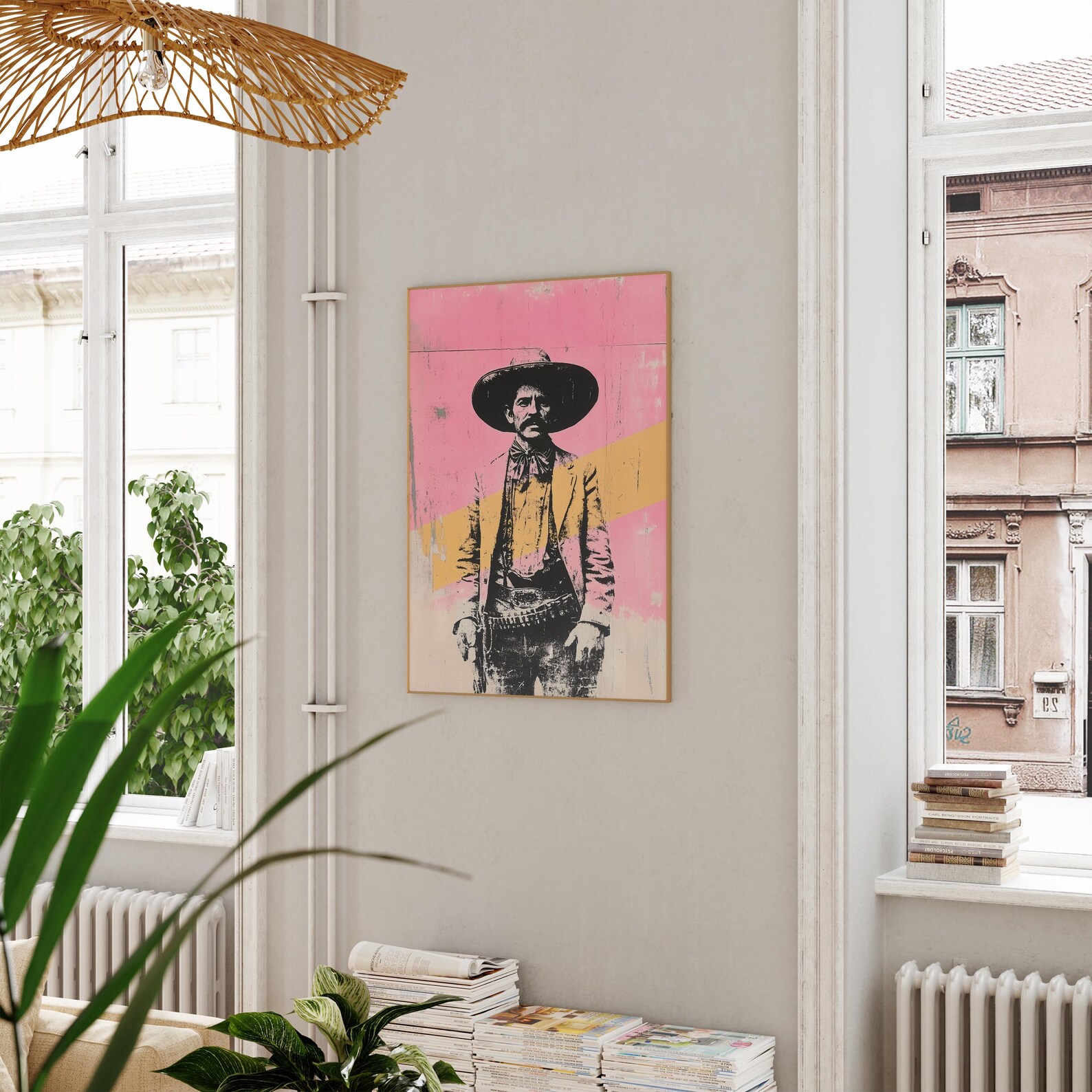 Señor Cowboy Art Print • Western Aesthetic Decor • Southwest Wall Art ...
