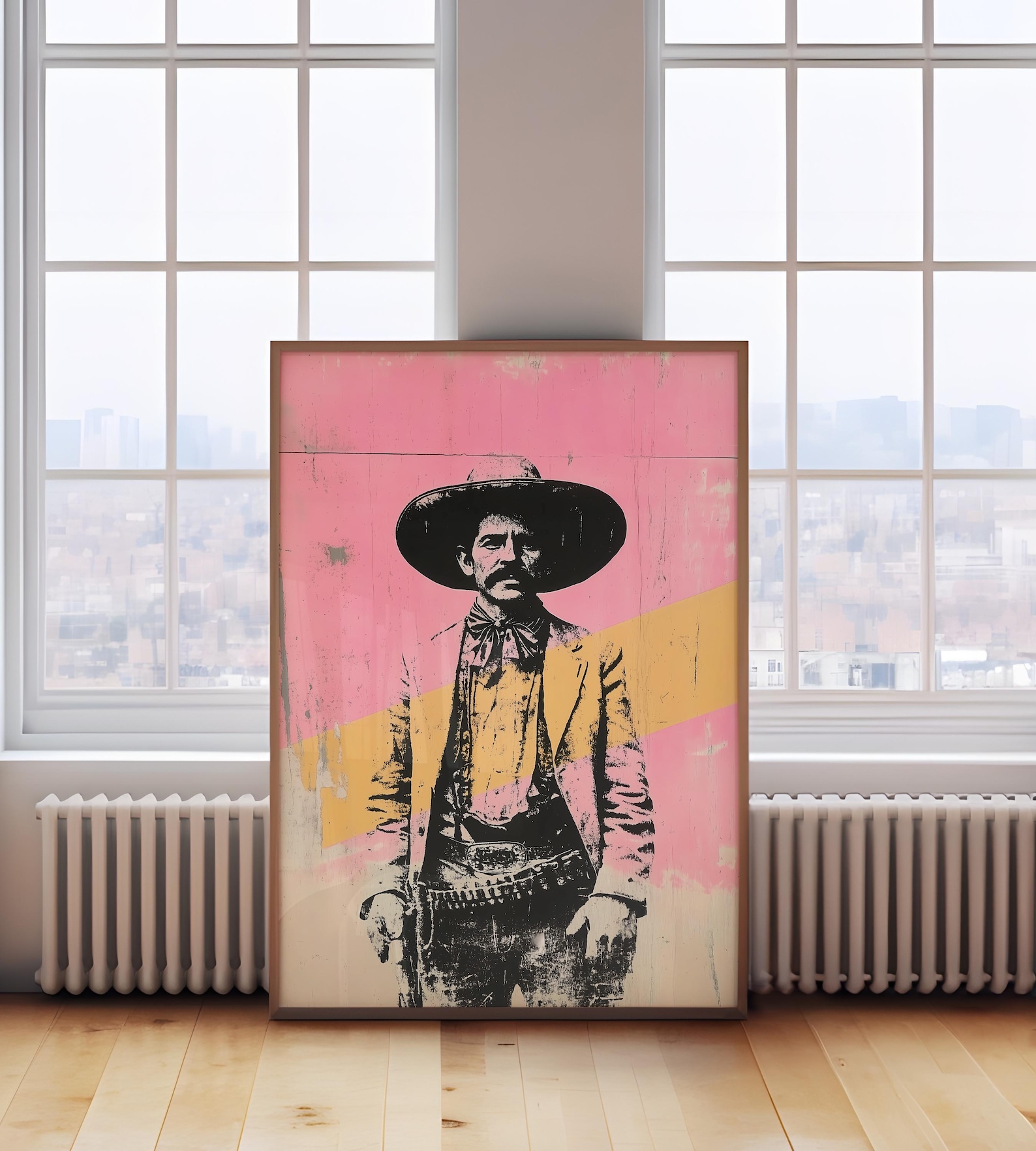 Señor Cowboy Art Print • Western Aesthetic Decor • Southwest Wall Art ...