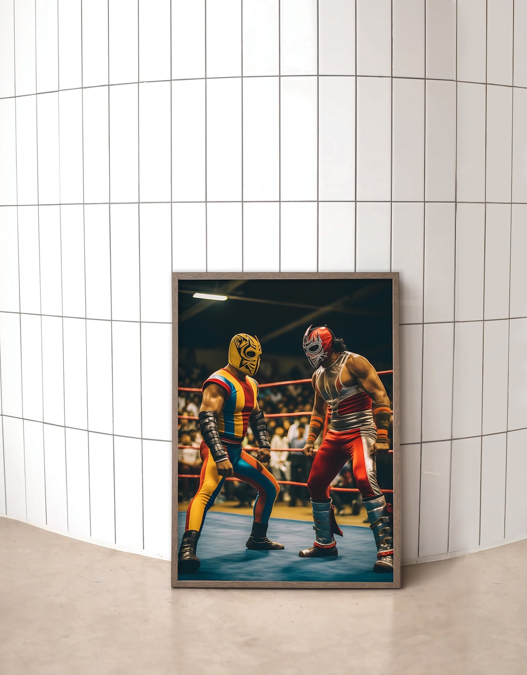 Lucha Libre Art Print Digital Download Printable Wall Art - Etsy