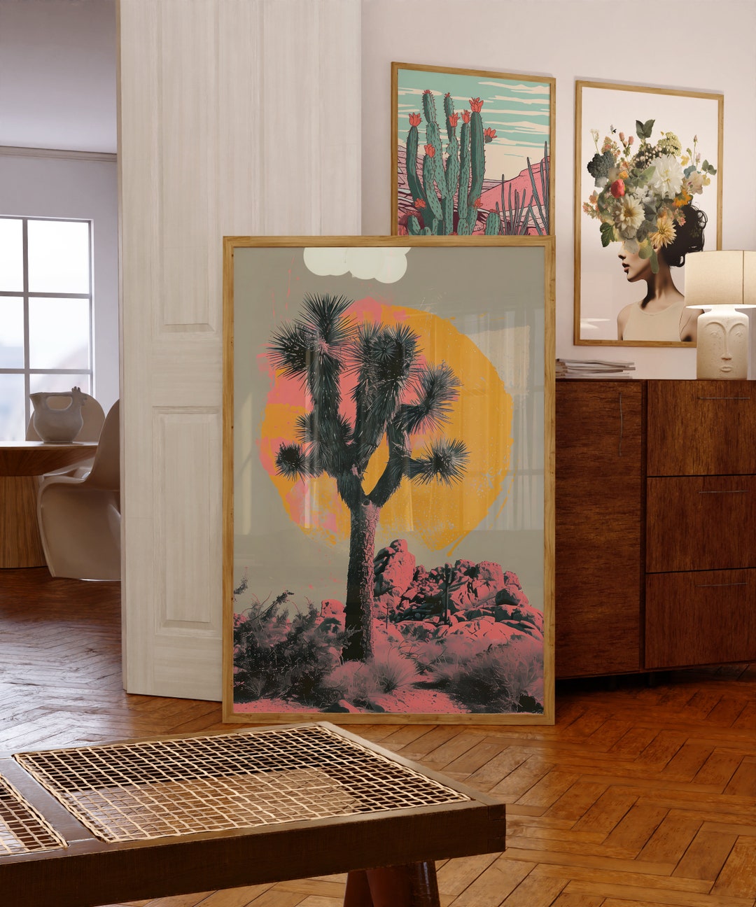 Joshua Tree Art Print, Digital Download, National Park Poster ...