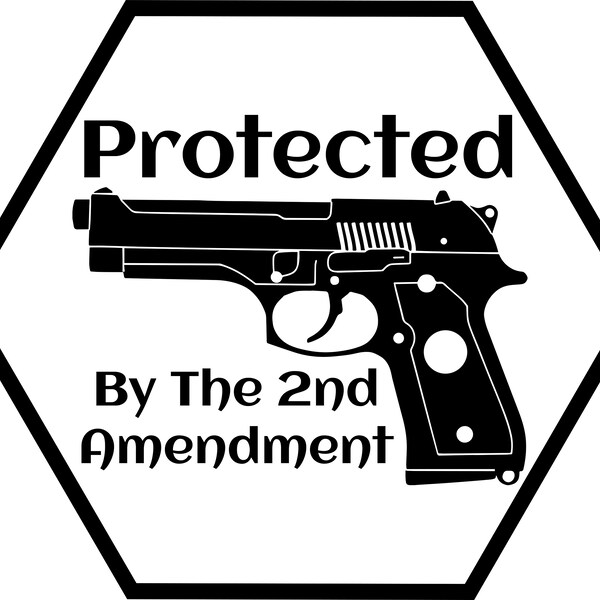 2nd Ammendment Decal - Etsy