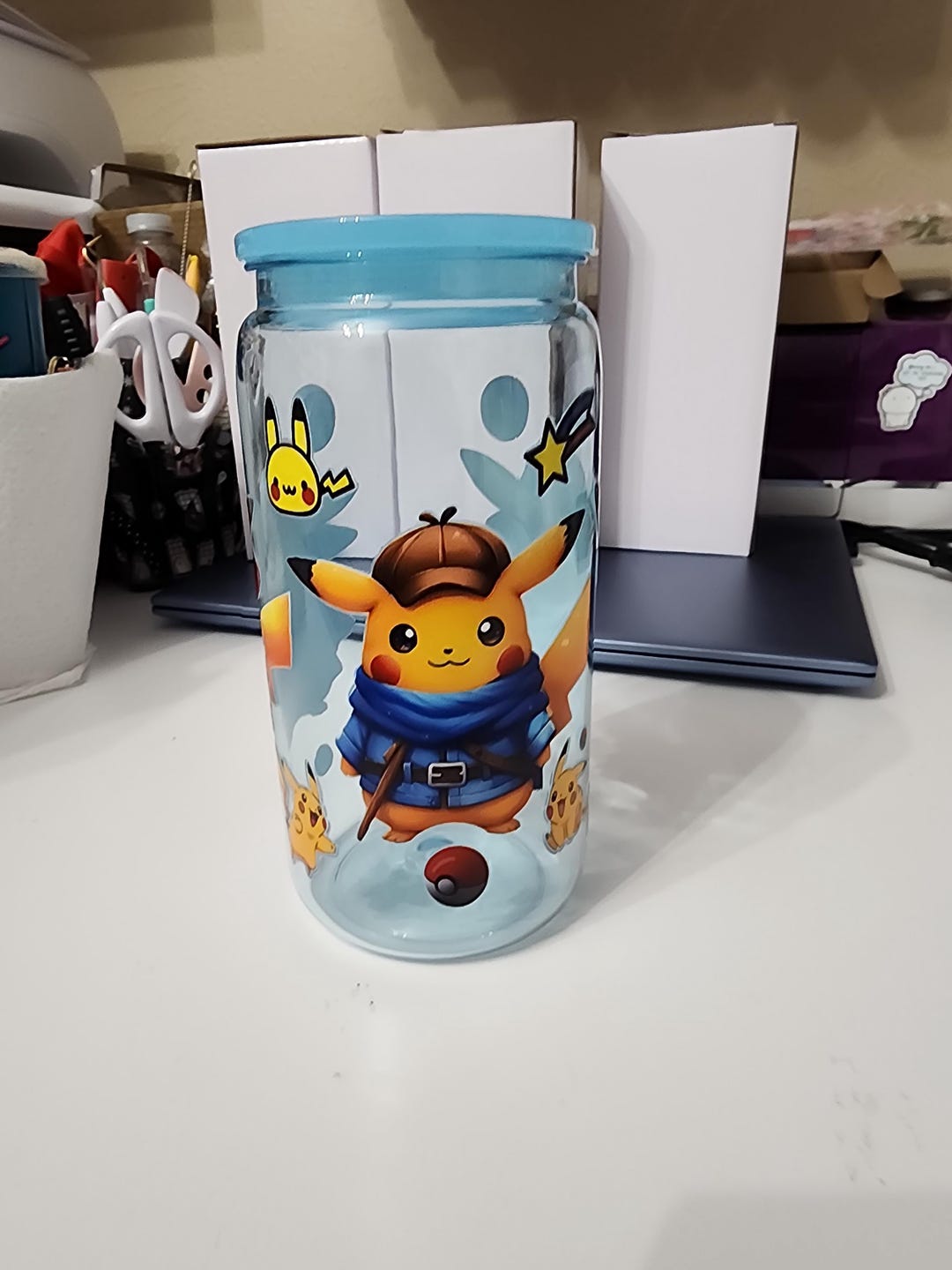 Pokémon Theme Transparent Plastic Can Cup - Etsy