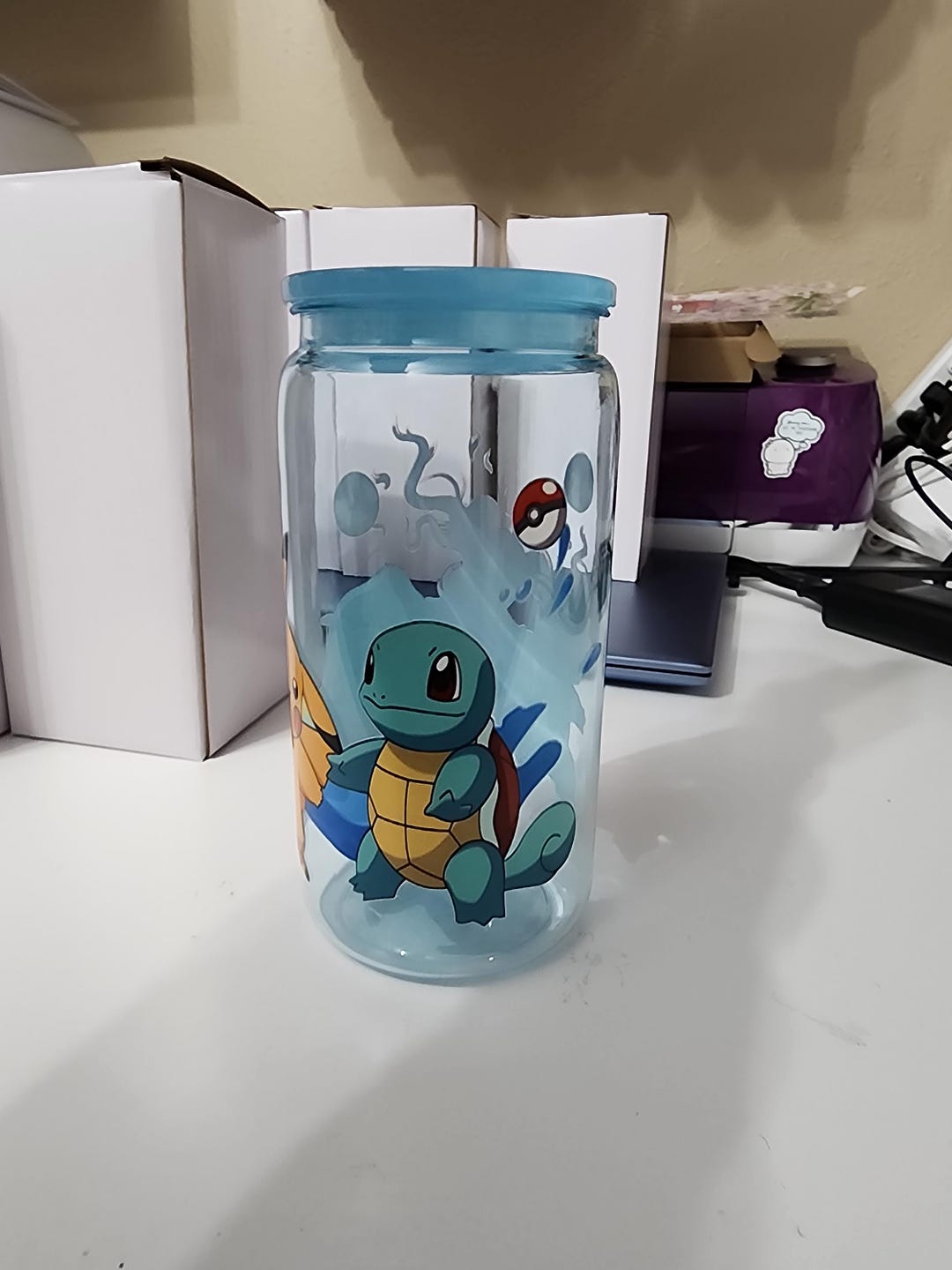 Pokemon Theme Transparent Plastic Can Cup - Etsy
