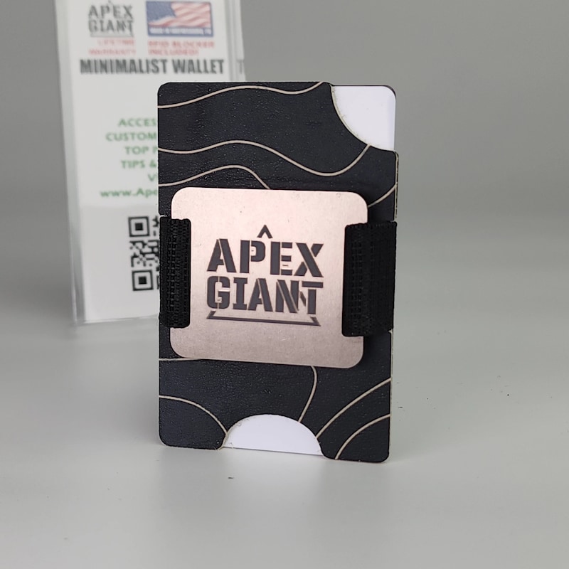 Titanium Wallet - Etsy