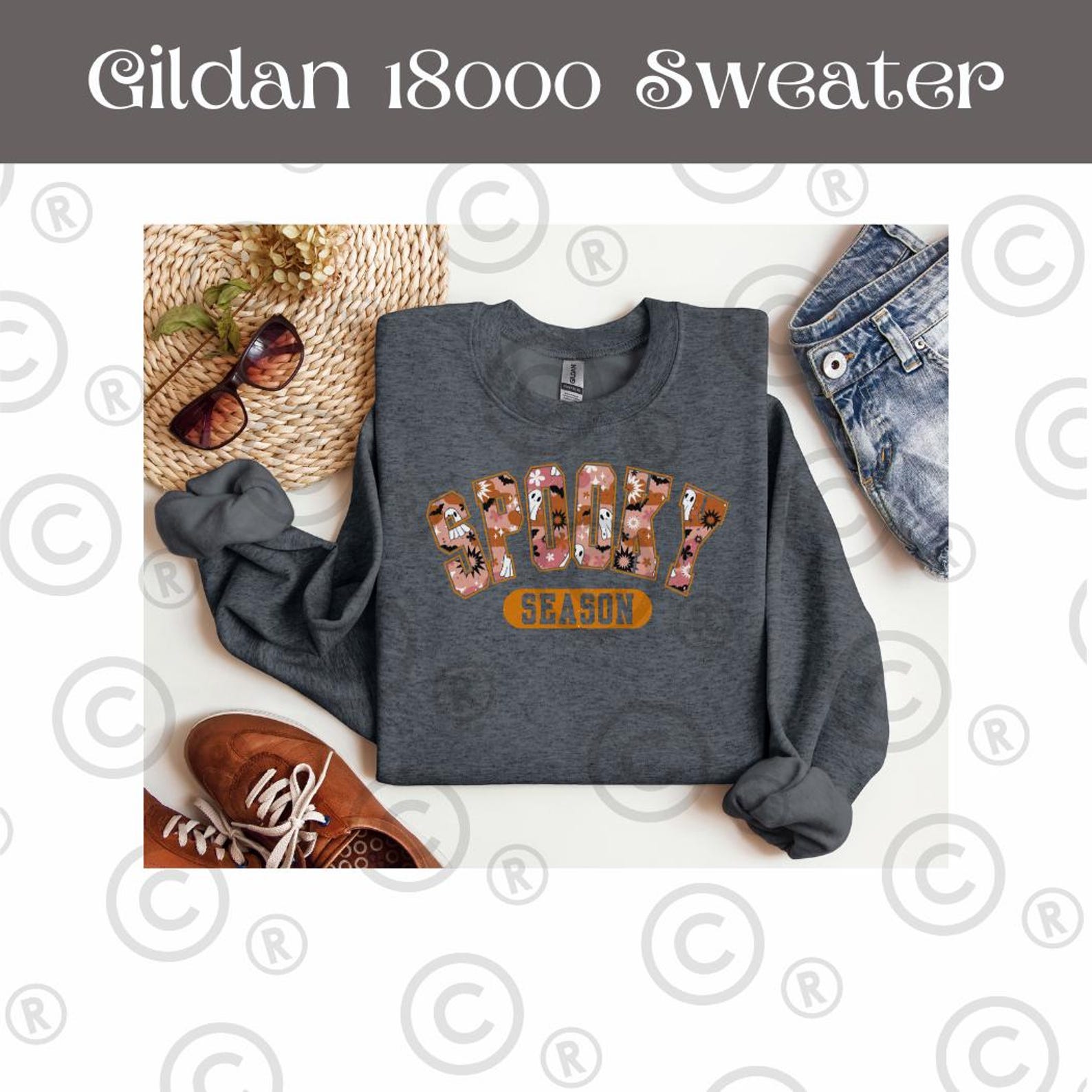 Cute Halloween PNG, DTF, SVG Cute Images, Printify Images, Halloween ...