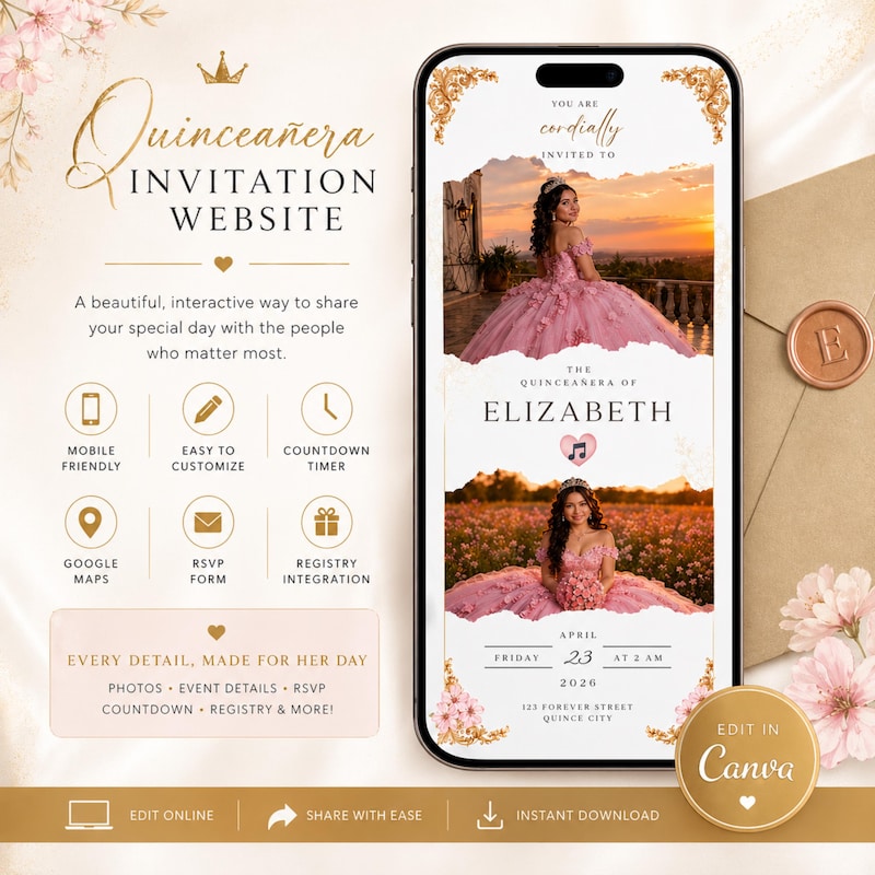 Luxury Invitations - Etsy