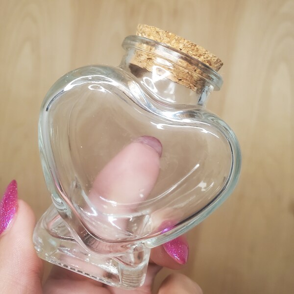 Heart Shaped Jars - Etsy