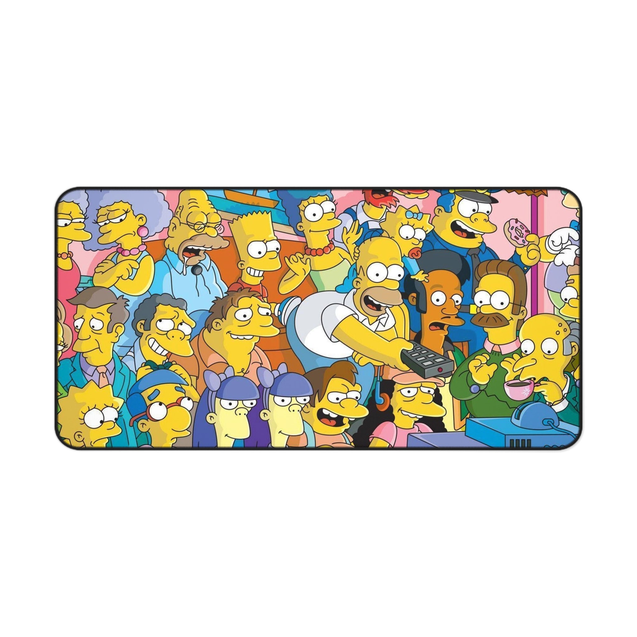 The Simpsons Gamer Gaming Mousepad-custom Mouse Pad-gaming - Etsy