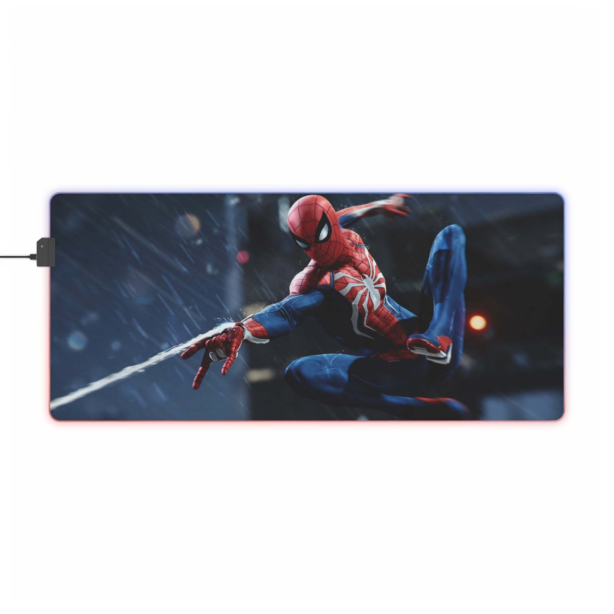 Spider-Man LED RGB Mouse Pad sold by Hunched Mongrel | SKU 88114619 ...