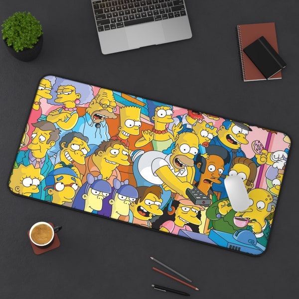 Simpsons Mousepad - Etsy