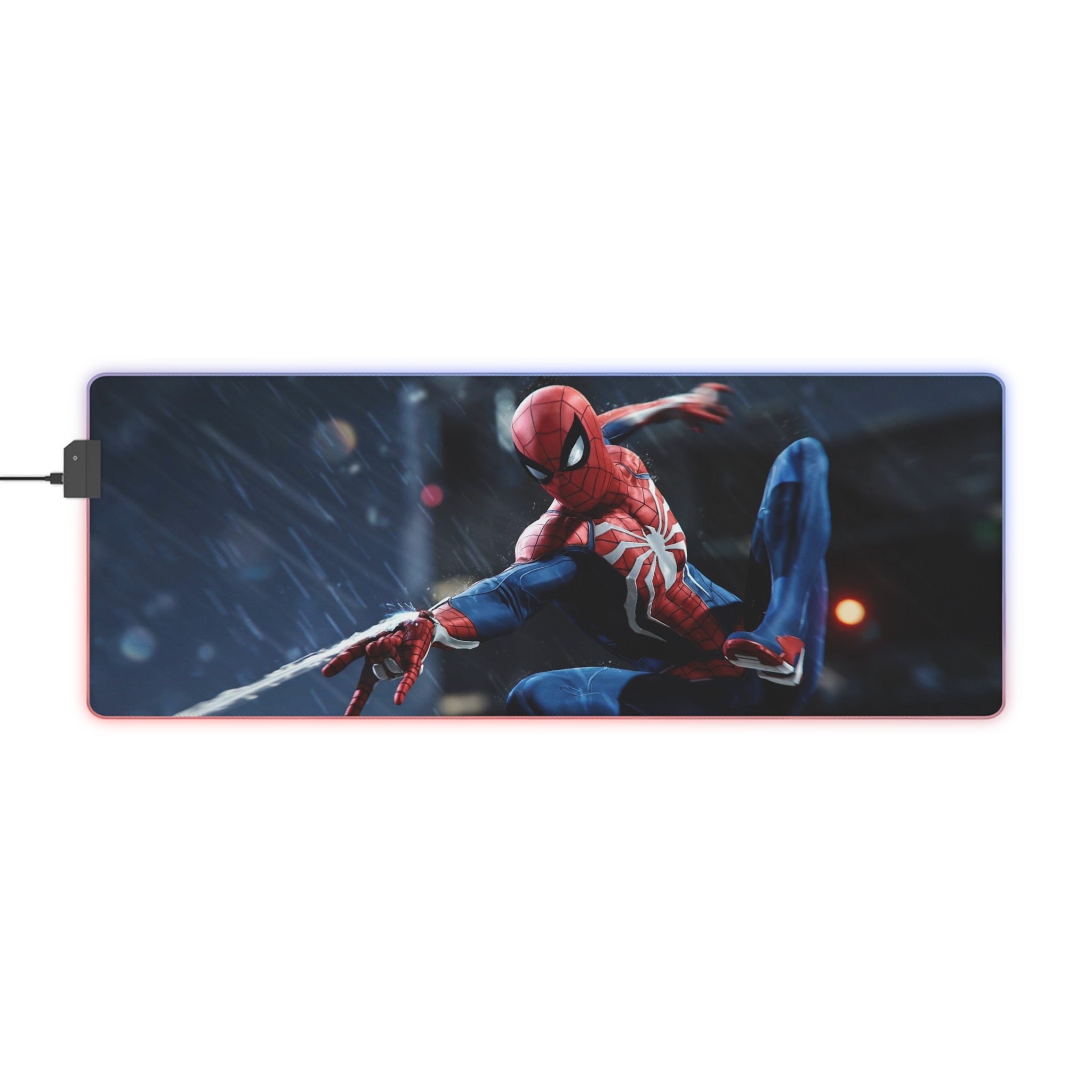Spider-Man LED RGB Mouse Pad sold by Hunched Mongrel | SKU 88114619 ...