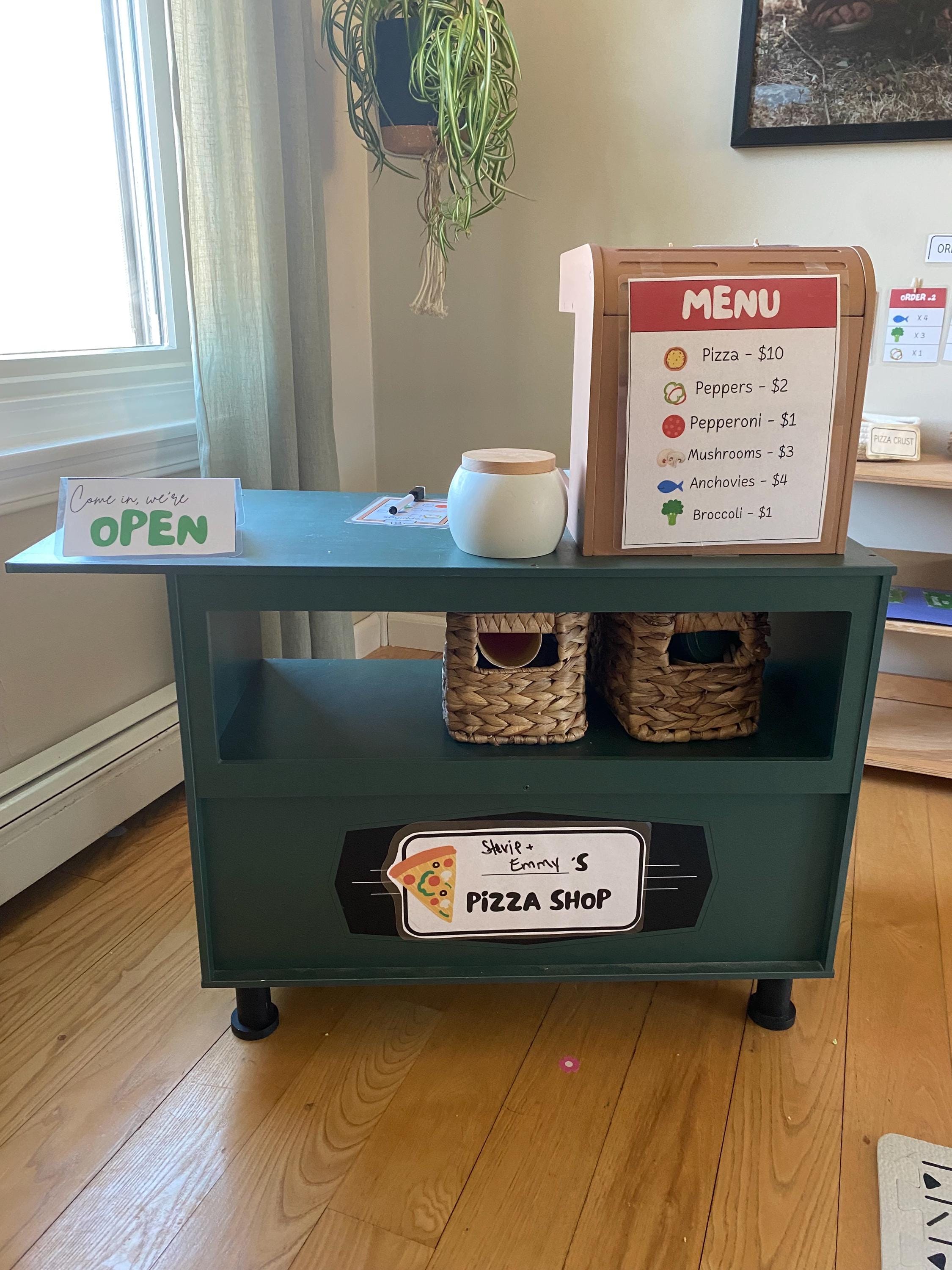 Pizza Shop Dramatic Play Set - Etsy
