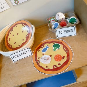 Pizza Shop Dramatic Play Set - Etsy