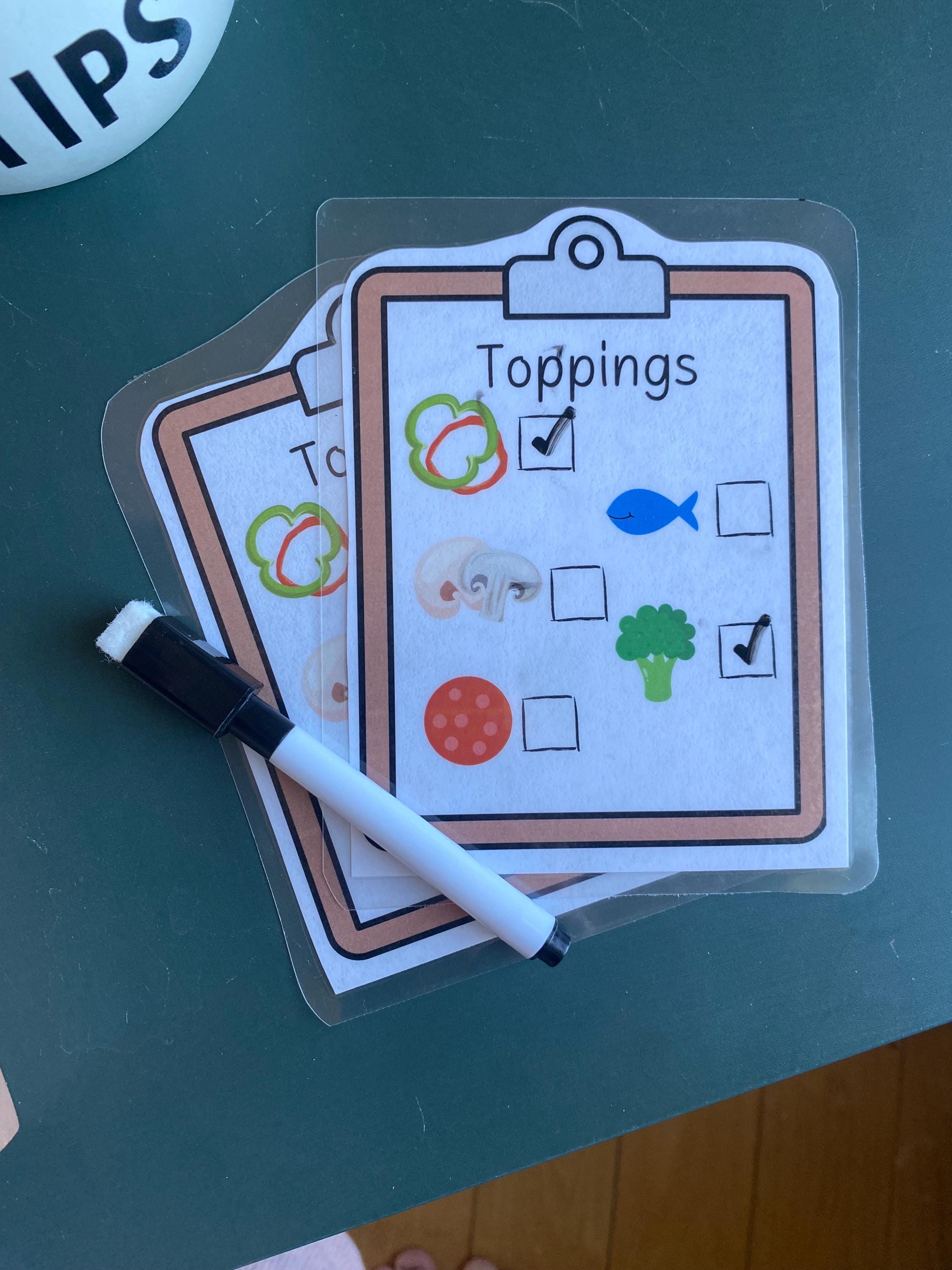 Pizza Shop Dramatic Play Set - Etsy