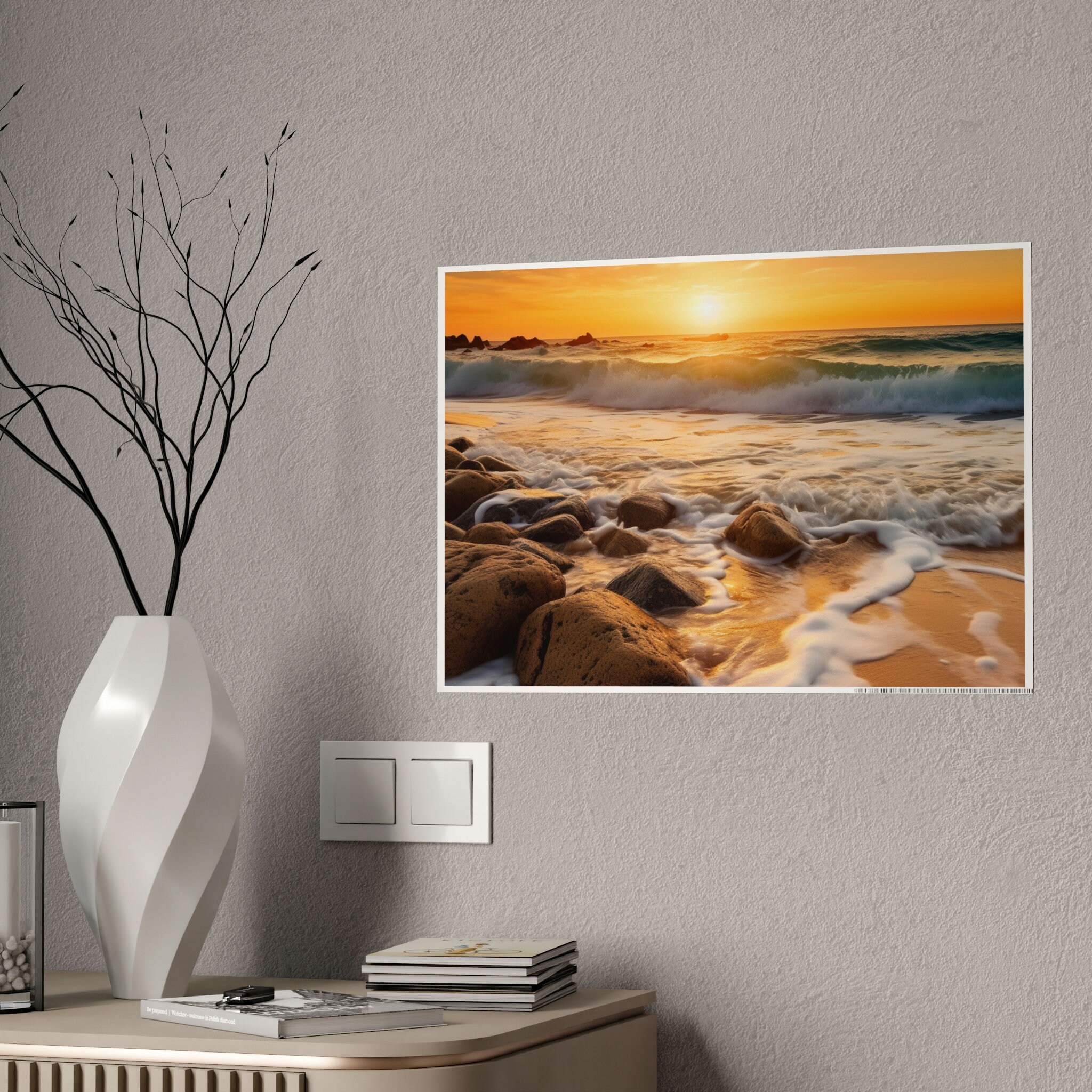 Coastal Sunset - Gloss Posters - Etsy