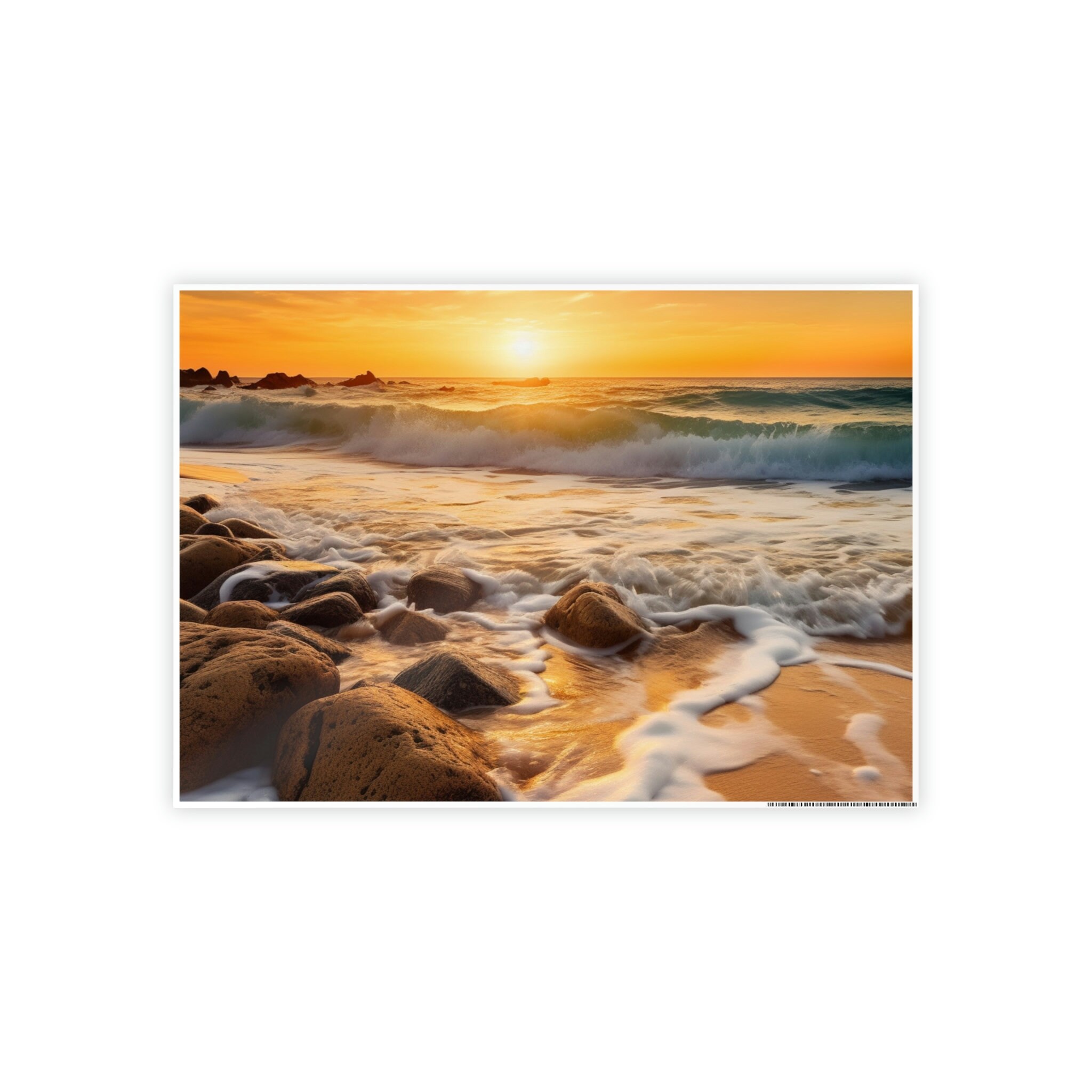 Coastal Sunset - Gloss Posters - Etsy