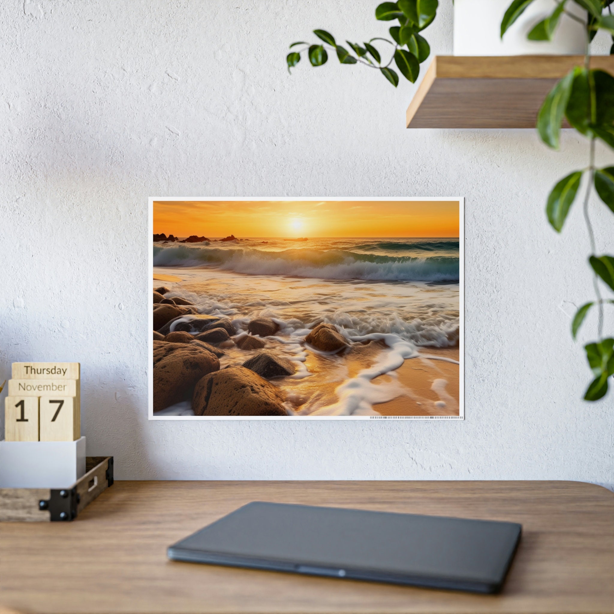 Coastal Sunset - Gloss Posters - Etsy