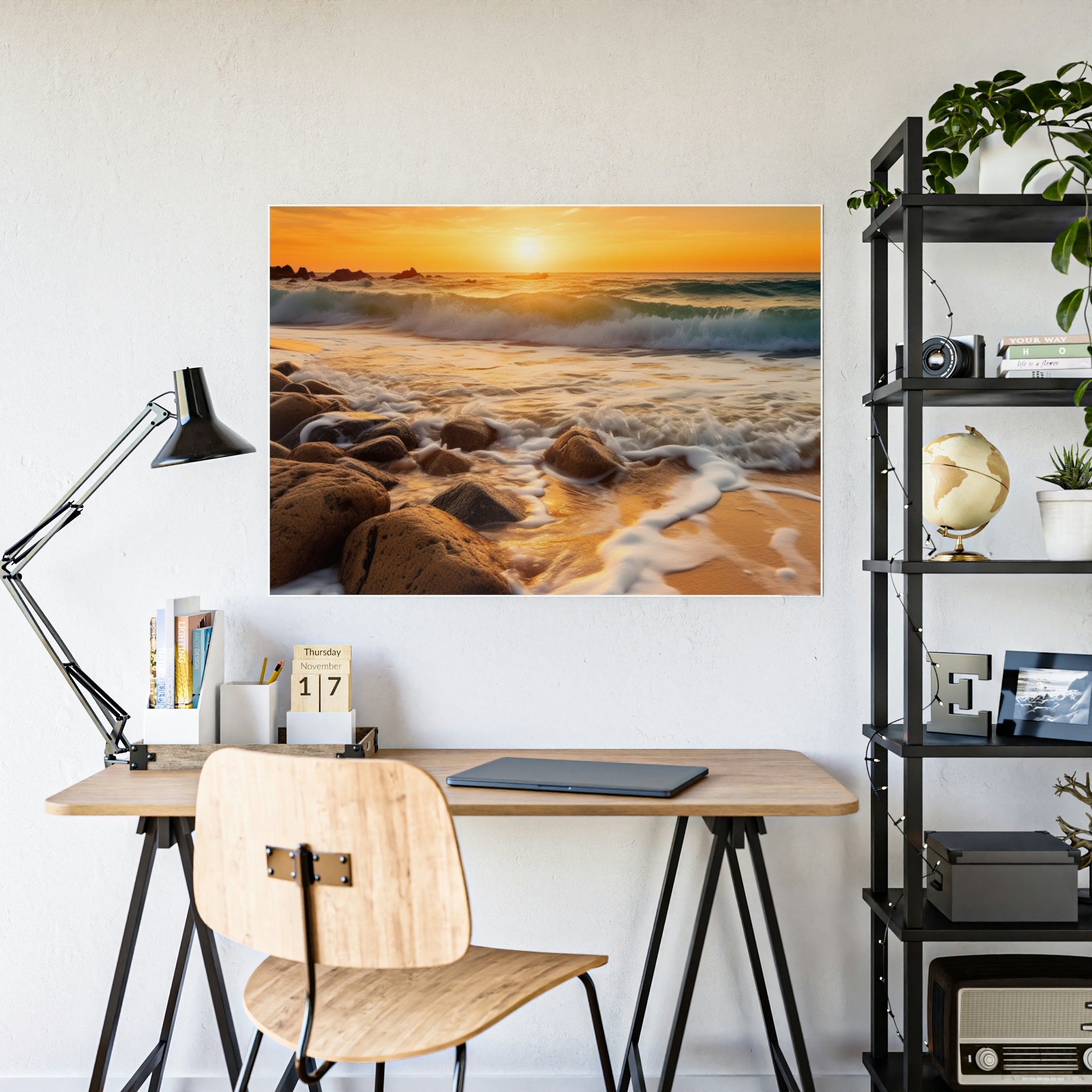 Coastal Sunset - Gloss Posters - Etsy