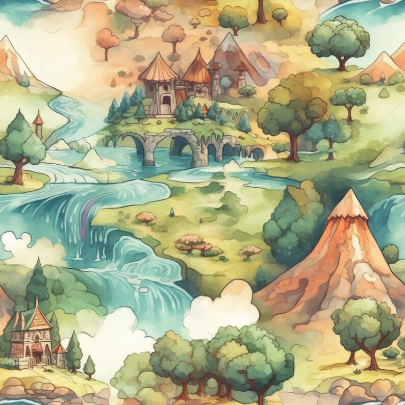 6 Zelda Inspired Seamless Digital Background Patterns - Etsy