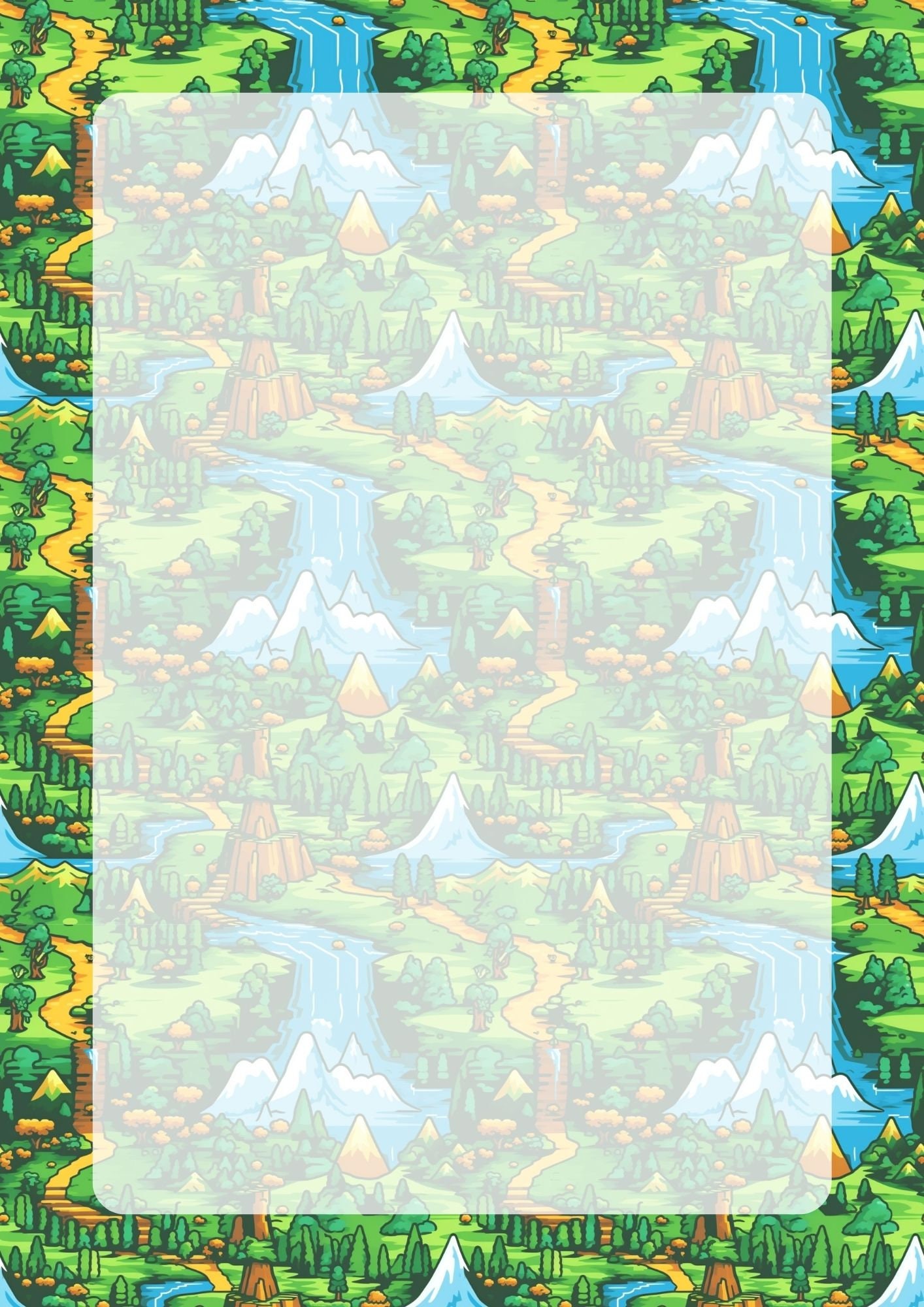 4 Zelda Inspired Seamless Digital Background Patterns, Scrapbook Paper ...