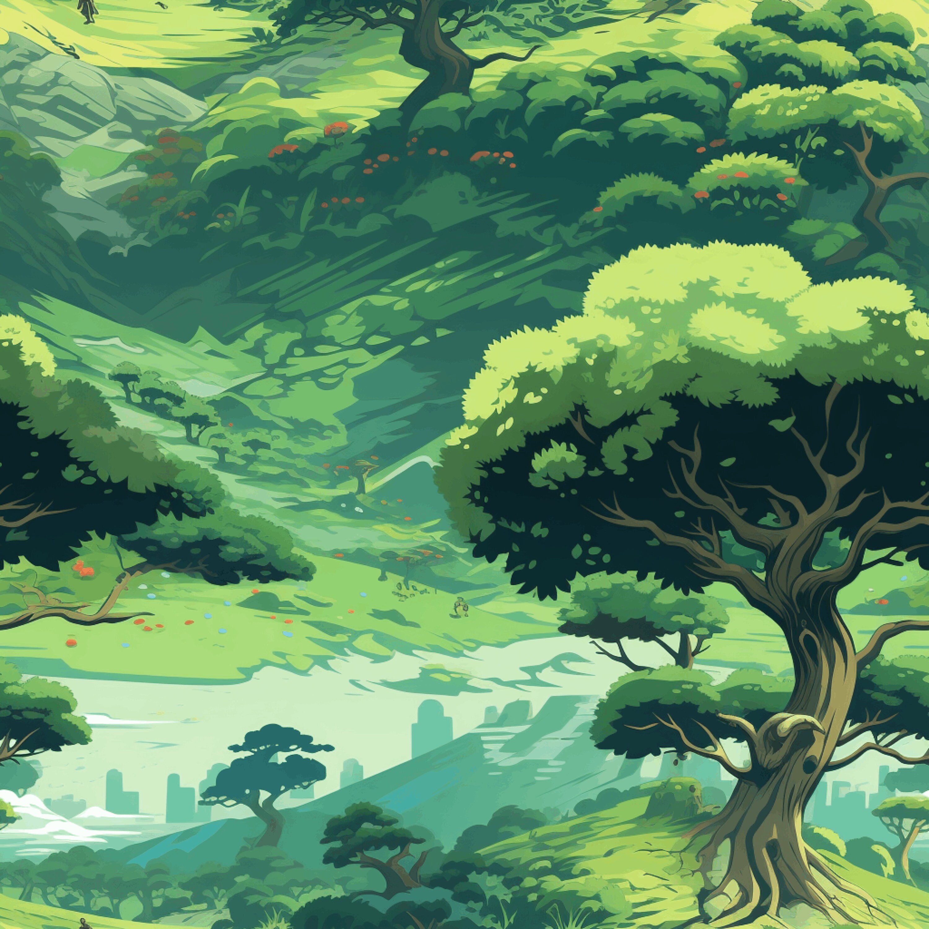 6 Zelda Inspired Seamless Digital Background Patterns, Scrapbook Paper ...