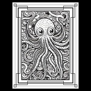 100+ Printable Octopus Coloring Pages Digital Download - Etsy