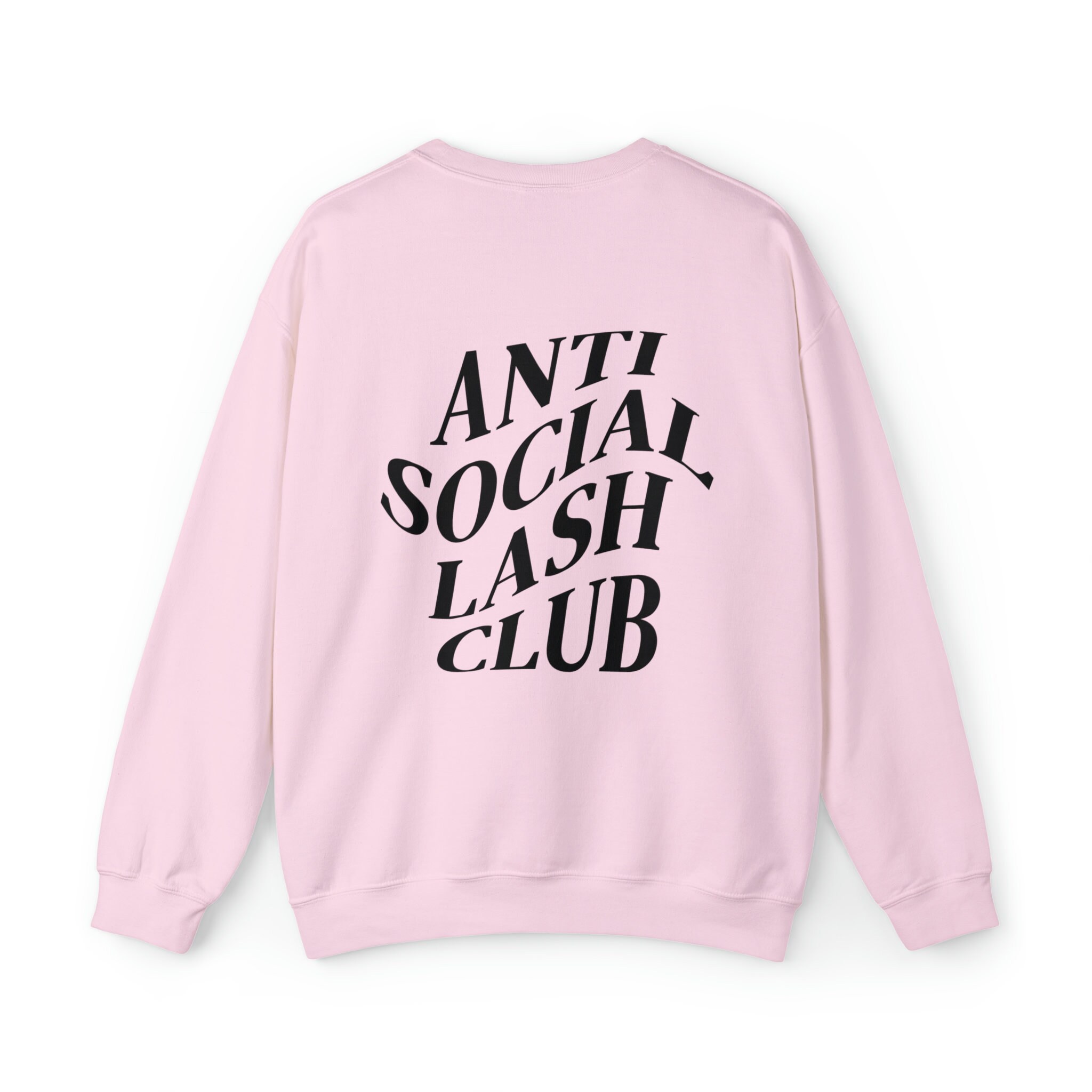 Anti Social Lash Club, Lash Artist Sweatshirt, Lash Sweatshirt, Lash ...