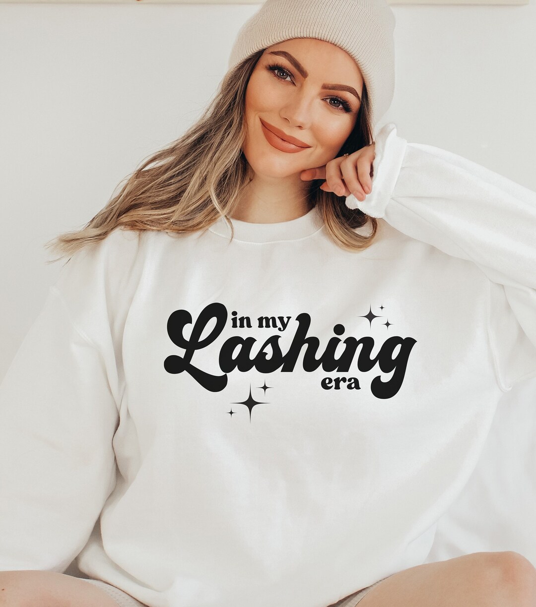 In My Lashing Era, Lash Artist Sweatshirt, Retro Lash Sweatshirt, Lash ...