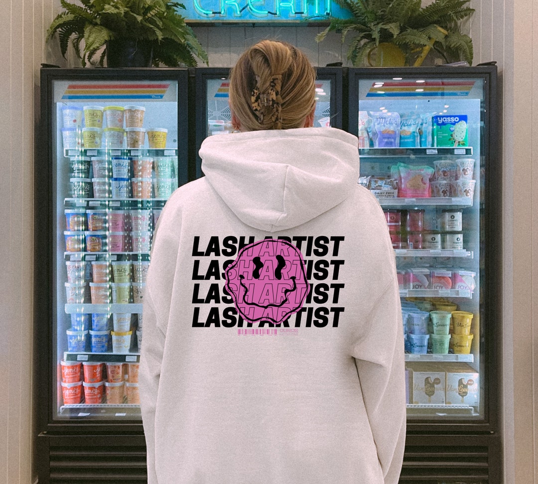 Lash Artist Hoodie, Lash Artist Sweatshirt, Lash Artist Gifts, Lash ...