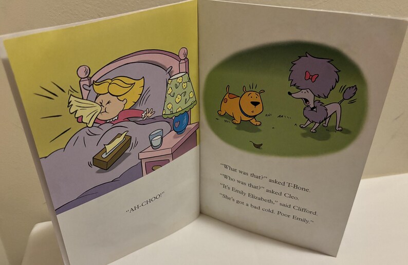2002 Clifford the Big Bad Cold Book - Etsy