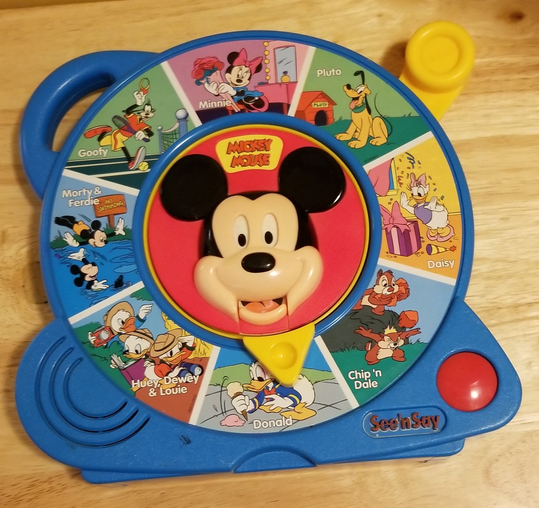 1997 Vintage Mickey Mouse & Friends See N Say Toy From Mattel - Etsy