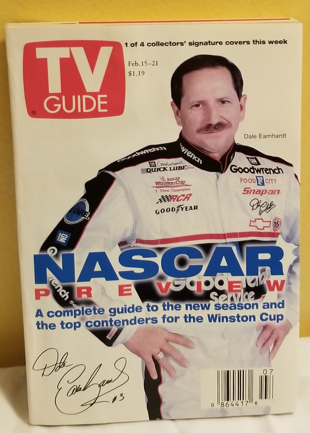 1997 TV Guide, “NASCAR Preview A Complete Guide to the New Season and ...