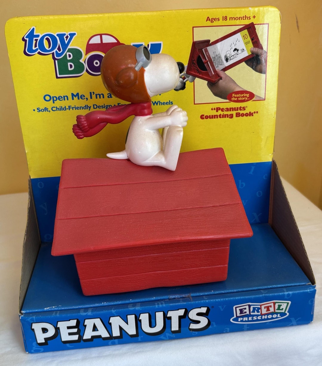 2000 Peanuts Snoopy ERTC Preschool Toy Counting Book - Etsy