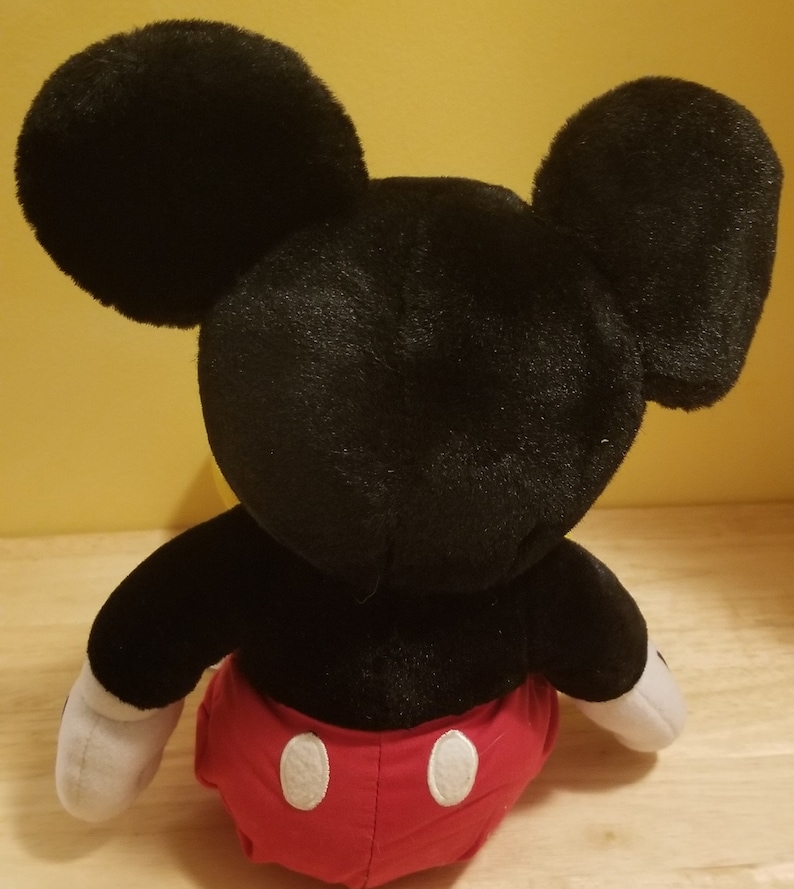 Disney Mickey Mouse Stuffed Toy - Etsy