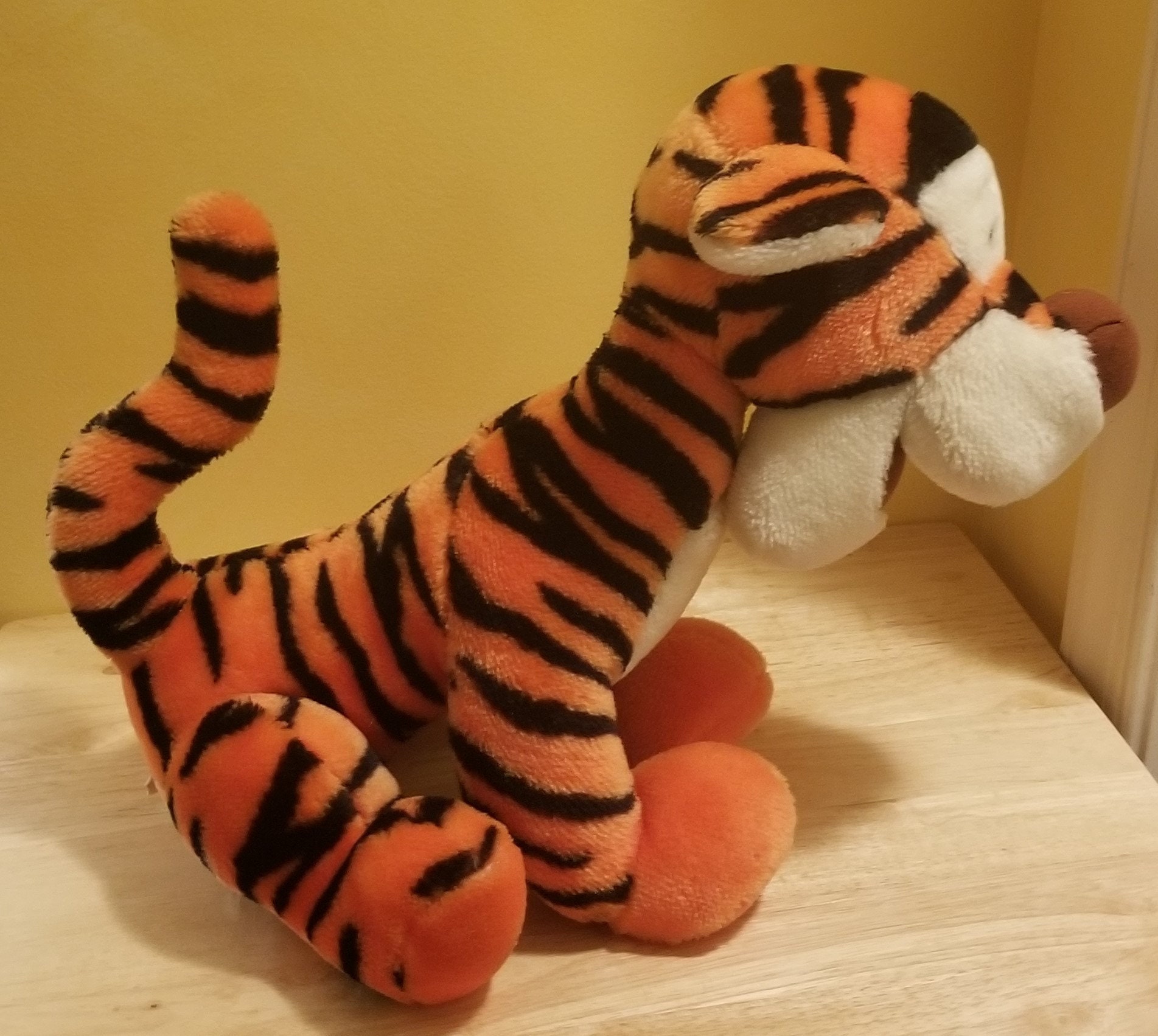 Disney Bouncing Tigger Stuffed Toy - Etsy