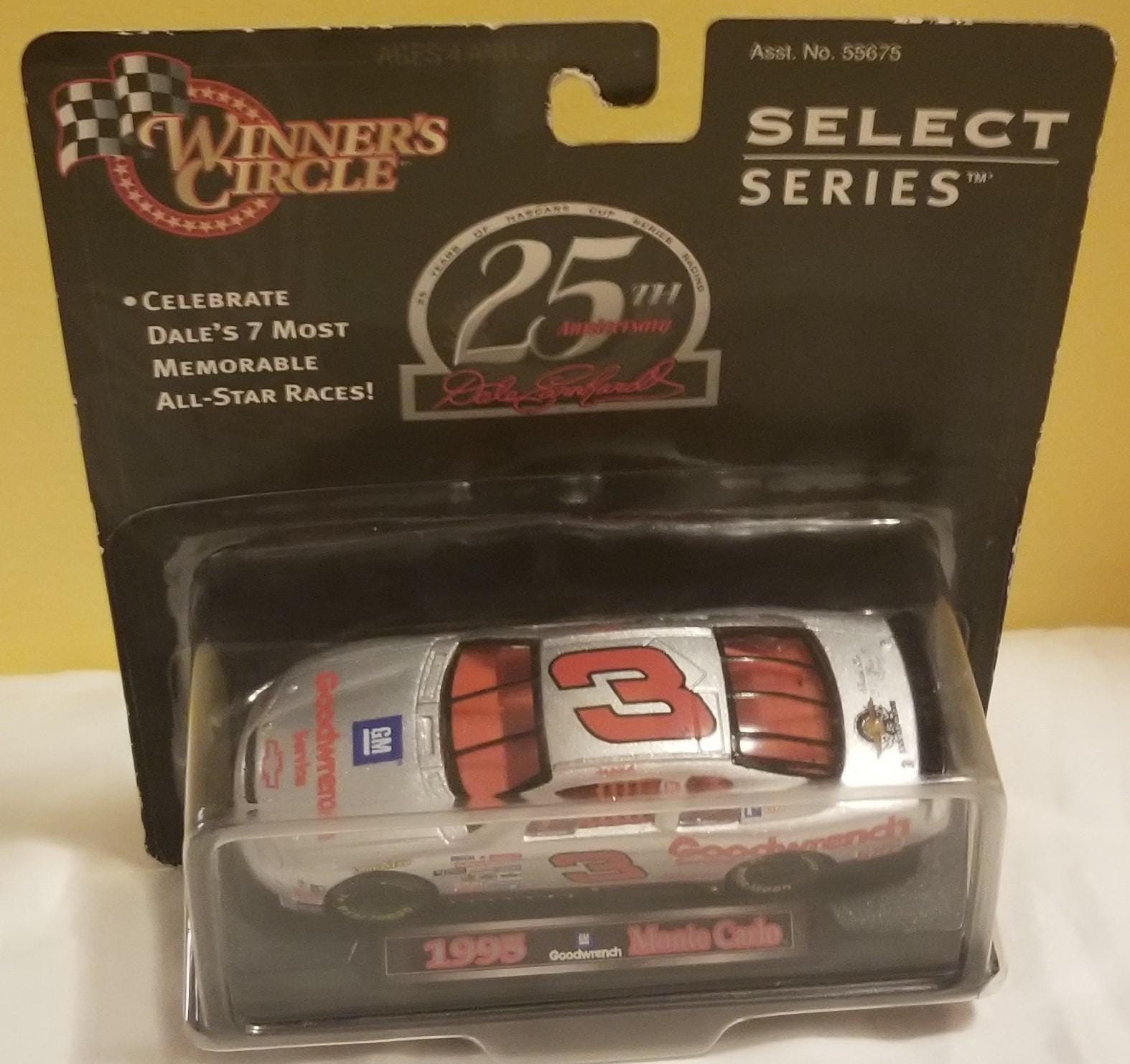 Winners Circle 25th Anniversary Dale Earnhardt 1995 Goodwrench Monte ...