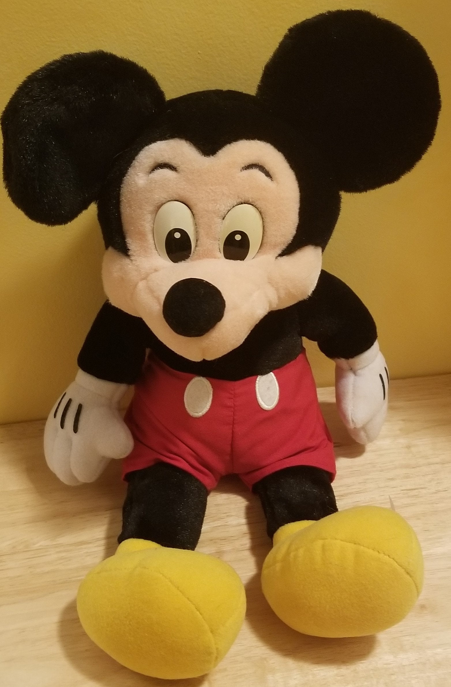 Disney Mickey Mouse Stuffed Toy - Etsy