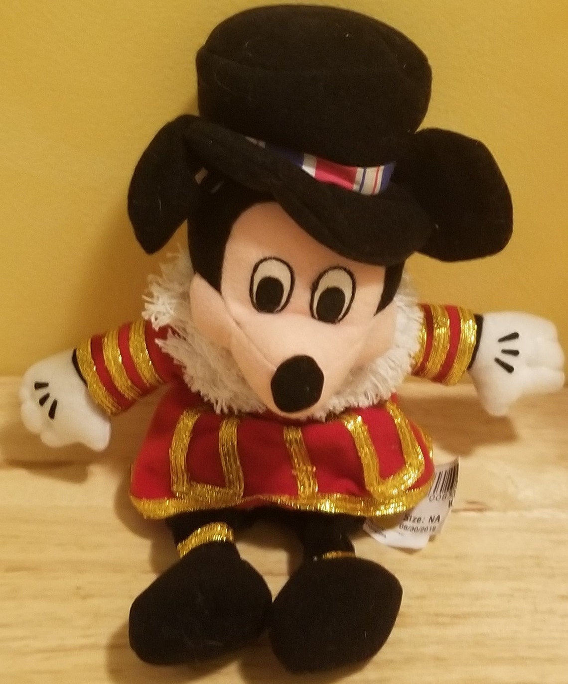 Disney Mickey Mouse UK Beefeater Soft Medium Stuffed Toy - Etsy