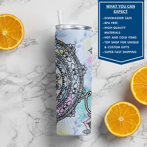 Curse Word Mandala Tumbler, Secret Swear Words Mandala Tumbler, Funny ...