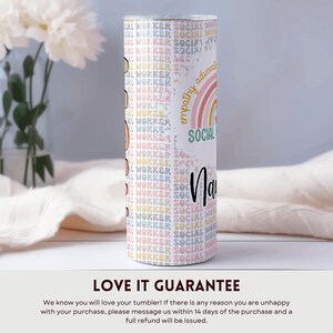 MSW Gifts, MSW Tumbler, Masters of Social Work Graduation Gift, Social ...