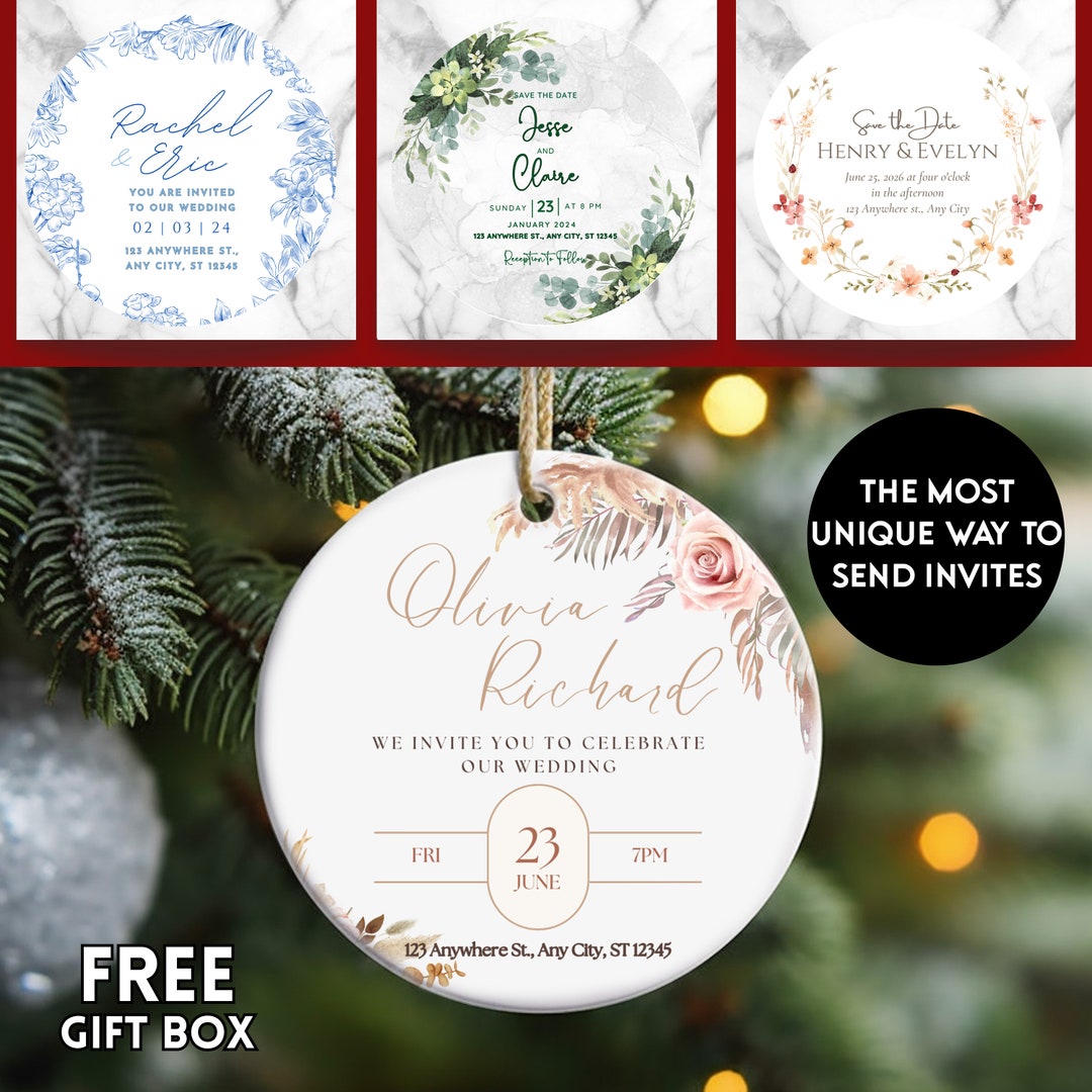 Unique Wedding Inivitation Ideas, Wedding Invitation Ornaments, Save ...