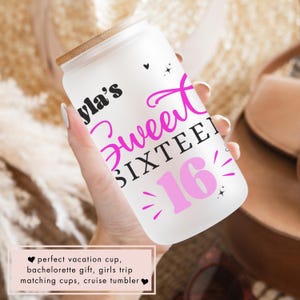 Sweet 16 Party Favor Cup, in My Sweet Sixteen Era Coffee Cup, 16th ...
