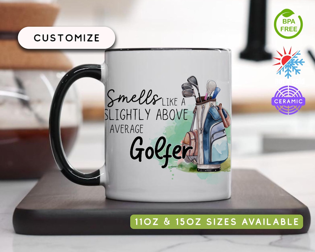 Golf Club Coffee Mug, Dad Golf Cup, Golf Dad Coffee Mug, Best Golfer ...