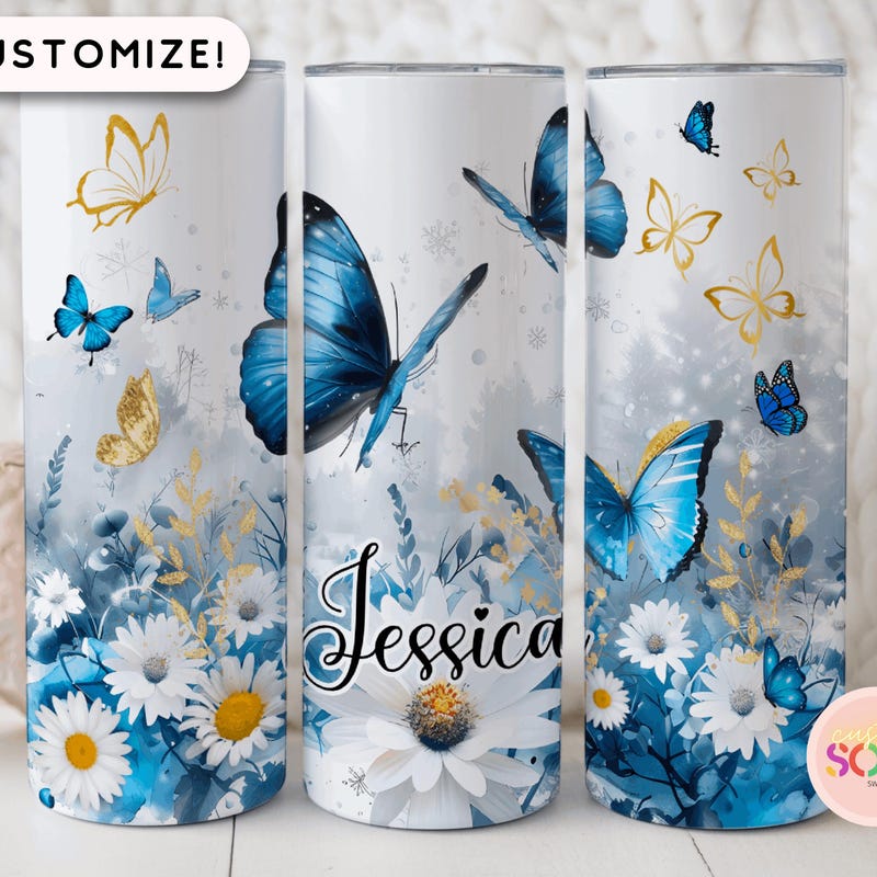 Blue Butterfly - Etsy