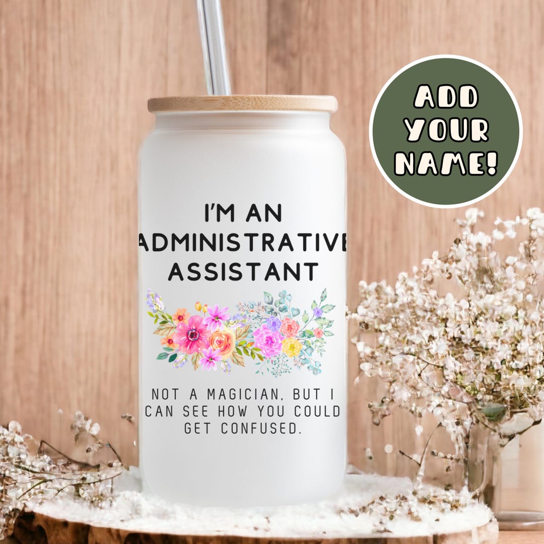 Administrative Assistant Mug, Funny Gift Idea, Admin Assistant Cup ...